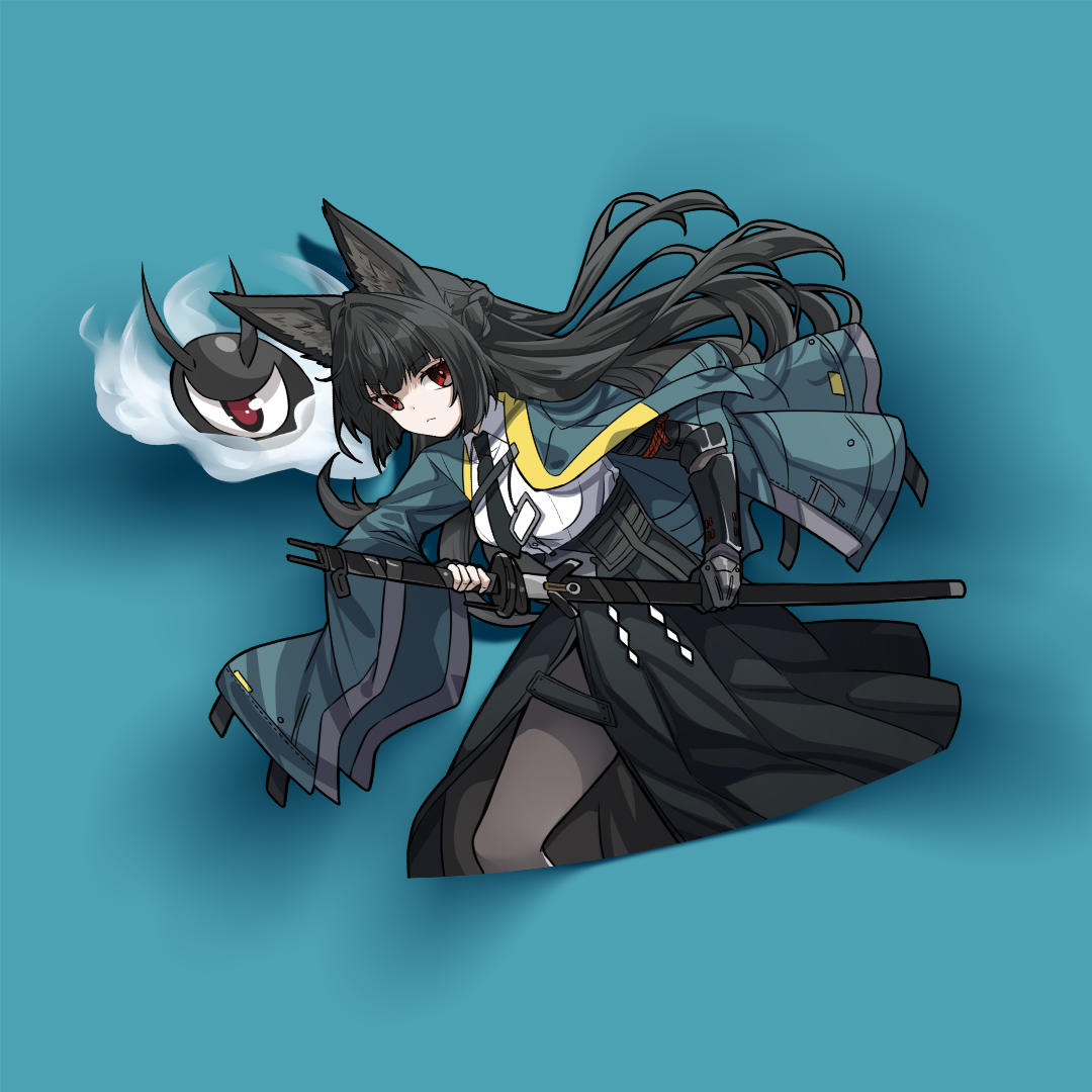 ZZZ Hoshino Miyabi Sticker – Neon Elements