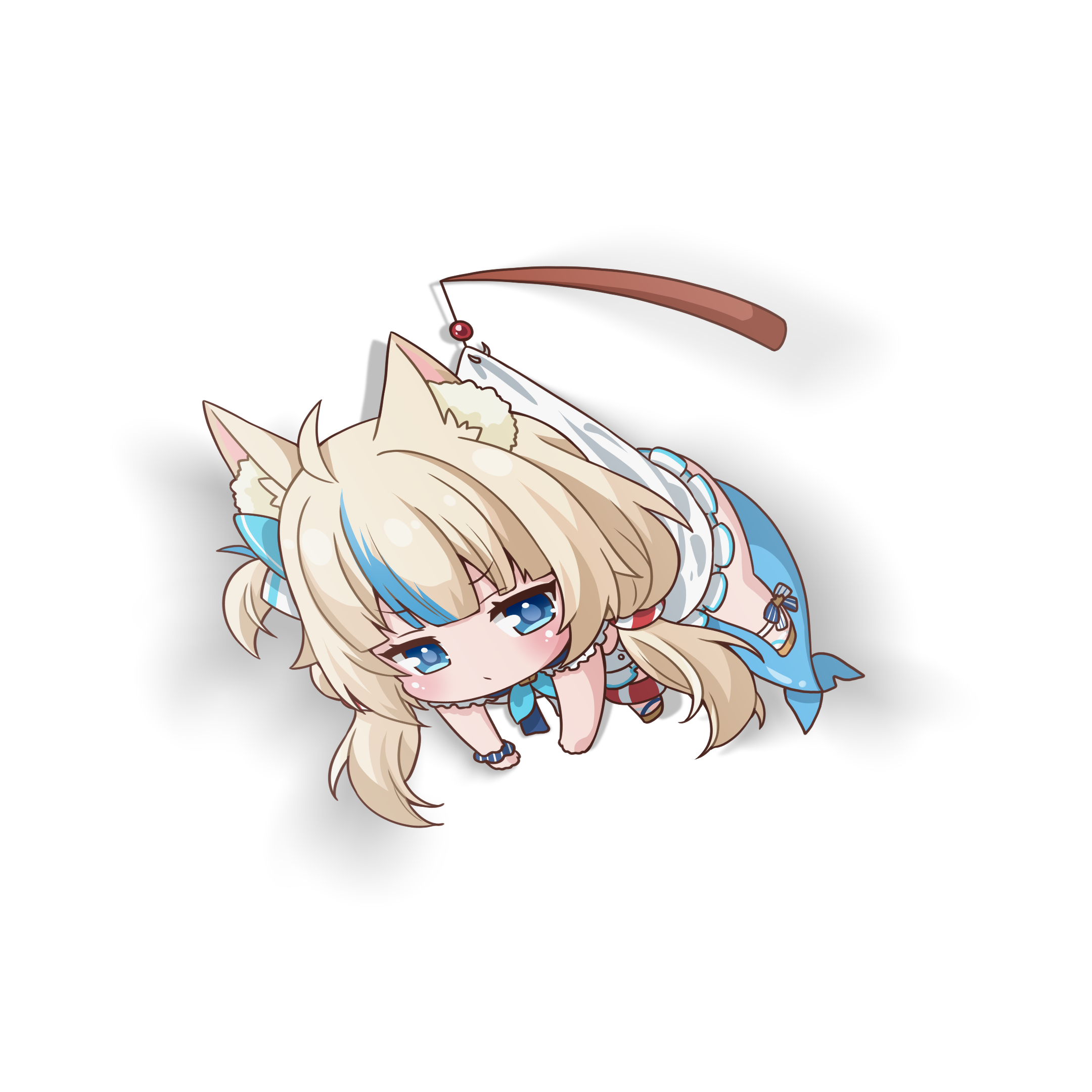 Chibi Sameko Saba Sticker (PRE-ORDER) – Neon Elements